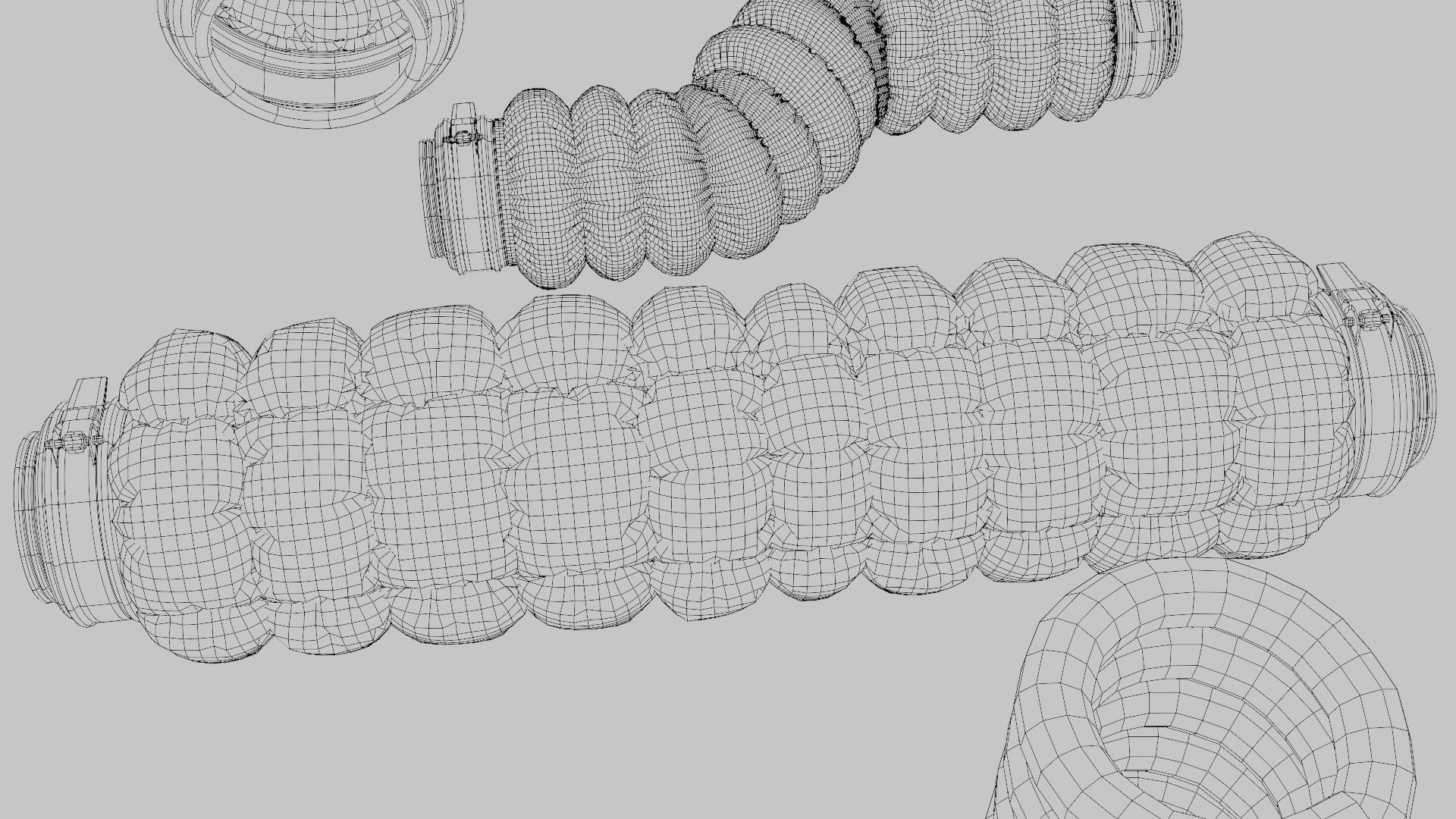 3D model well made 3d cables and wires VR / AR / low-poly | CGTrader
