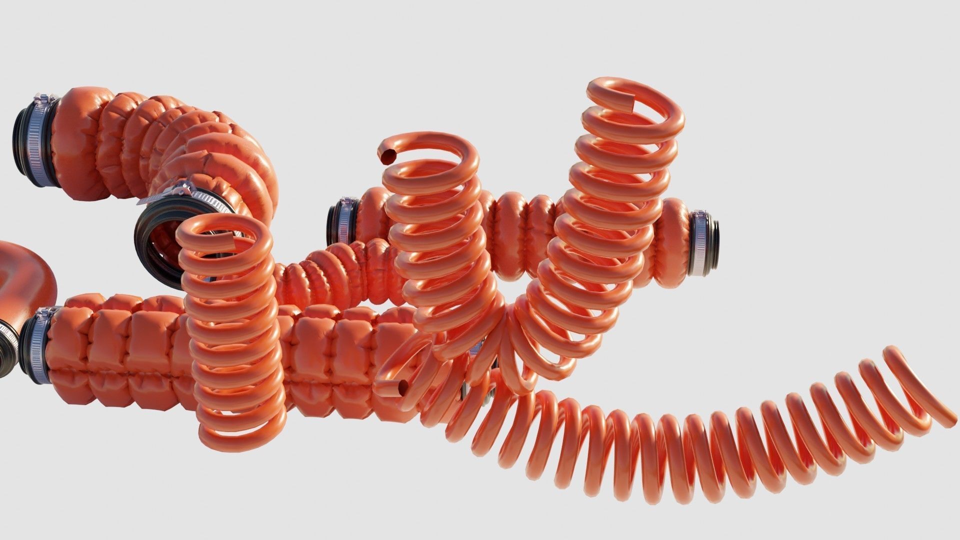 3D model well made 3d cables and wires VR / AR / low-poly | CGTrader