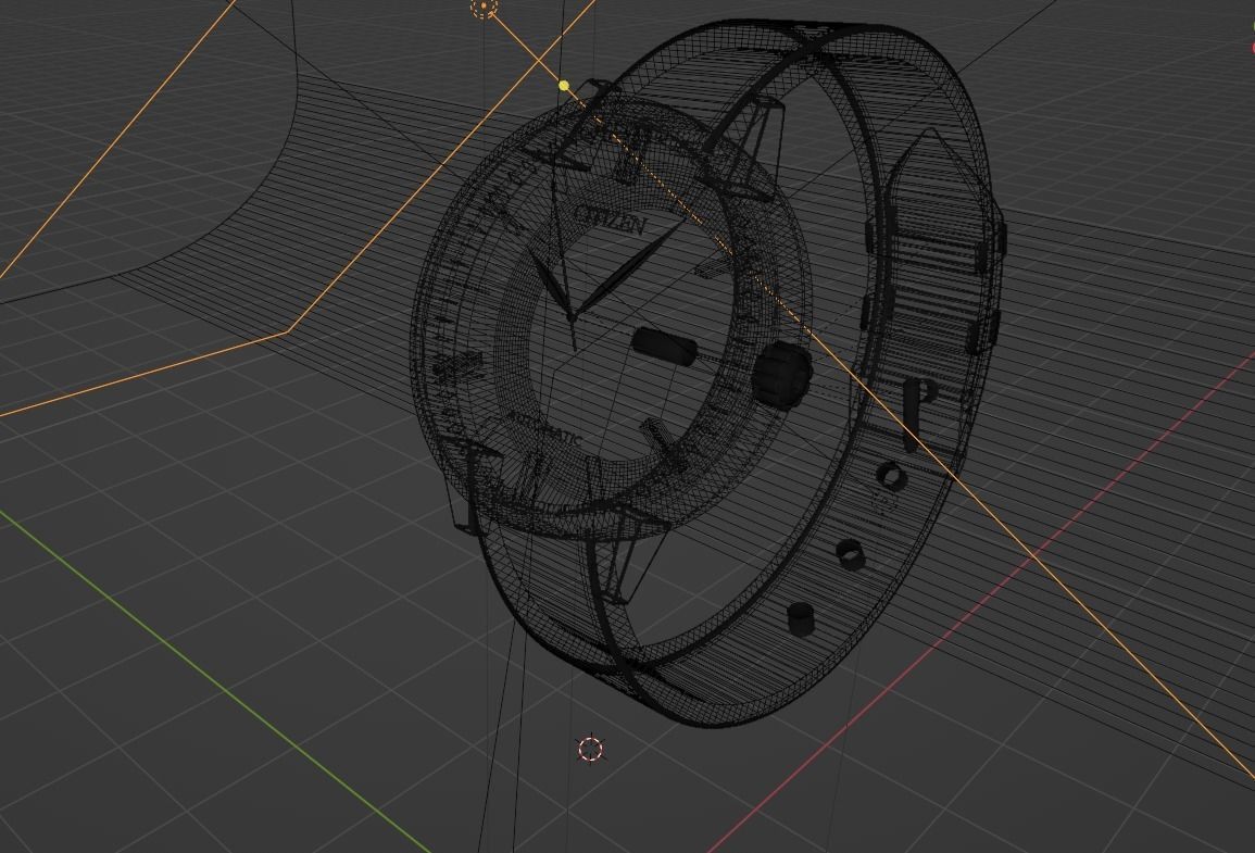 Citizen Watch 3D model | CGTrader
