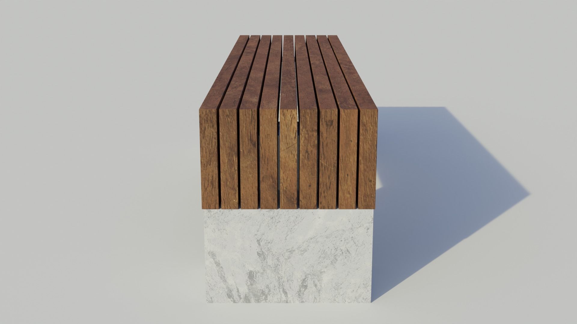 3D Model Collection Park Benches - Low poly PBR VR / AR / low-poly ...