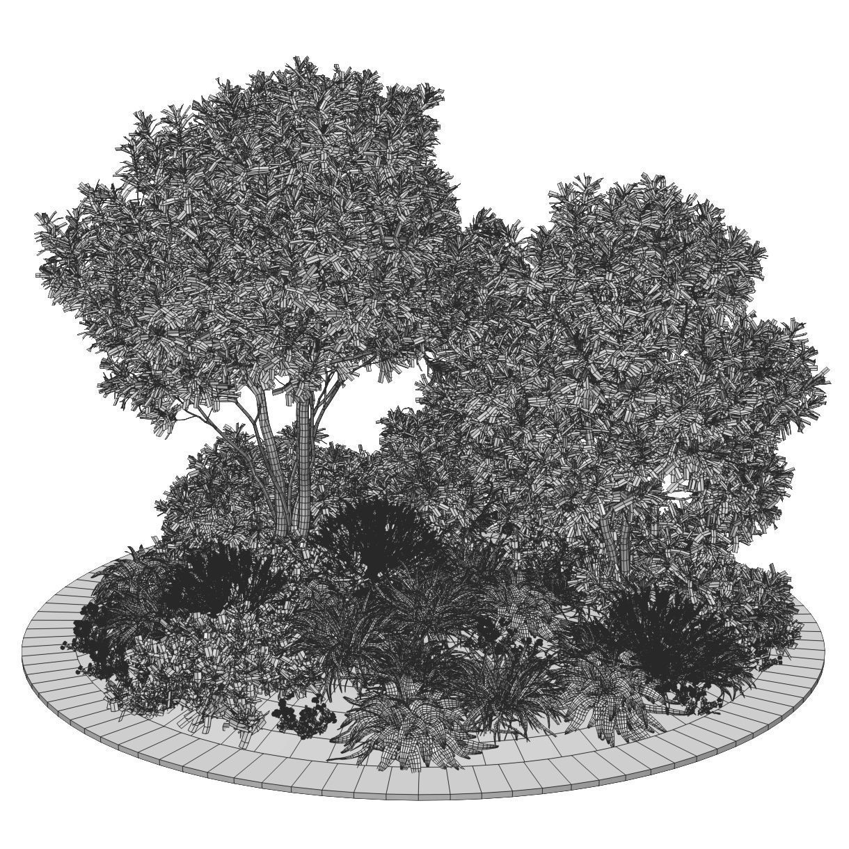 Alpine hill 6 3D model | CGTrader