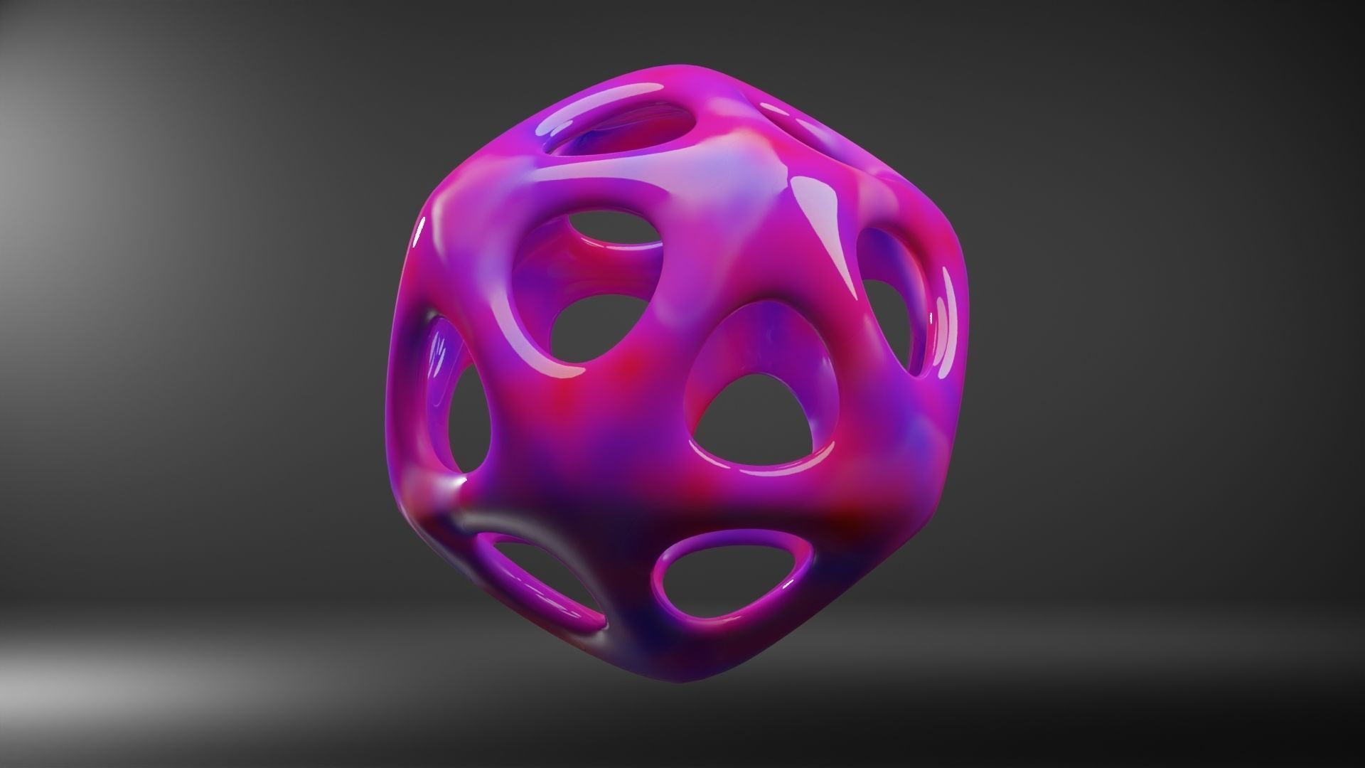 Abstract Icosphere 3D model | CGTrader