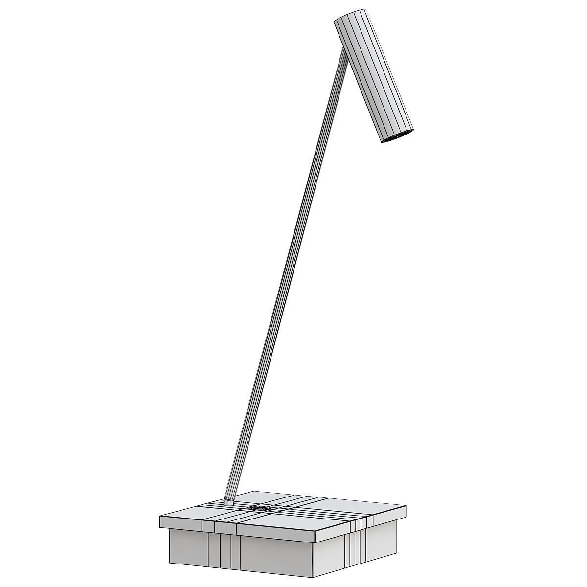 ELAMP desk lamp with base 3D model | CGTrader