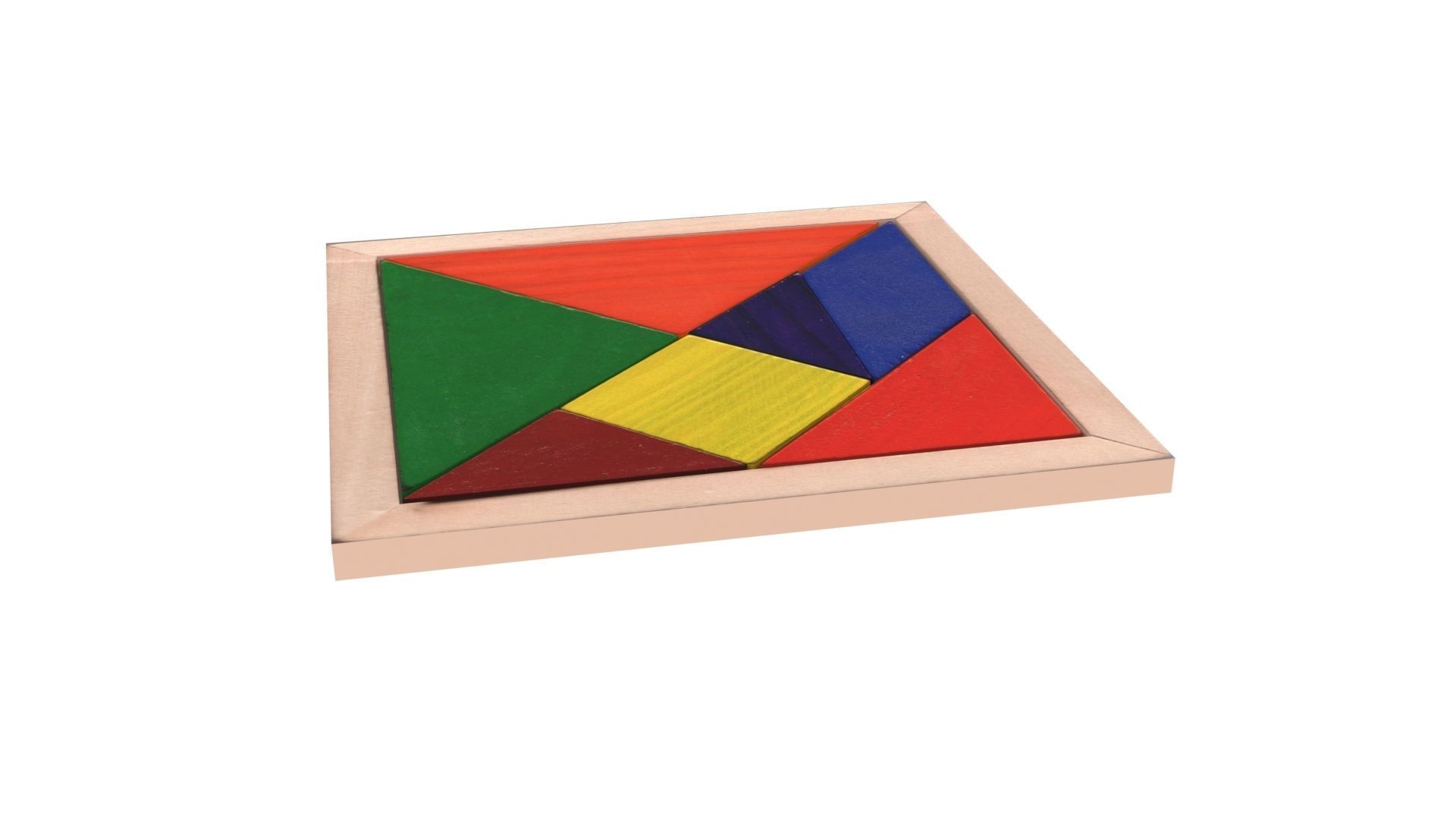 Tangram Puzzles 3D model | CGTrader