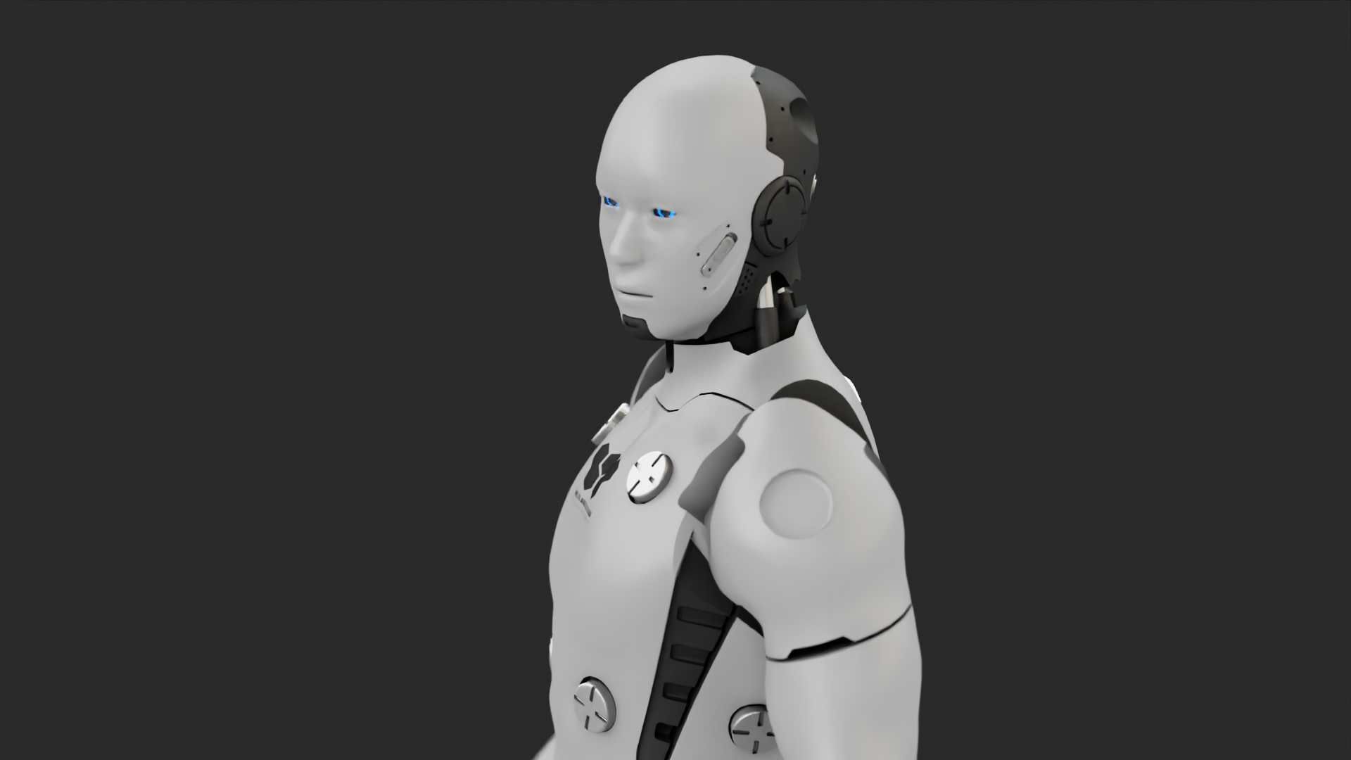META HUMAN BOT RIGGED 3D model rigged | CGTrader