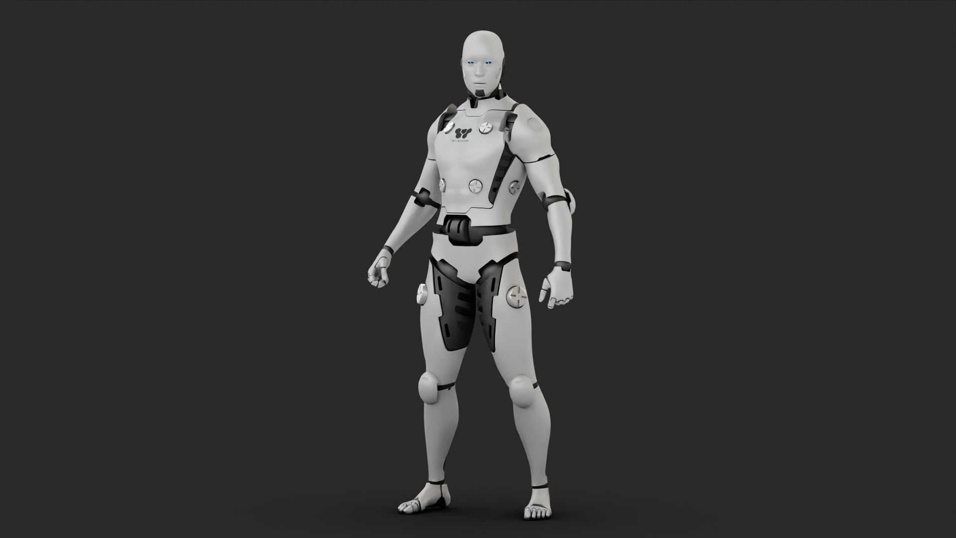 META HUMAN BOT RIGGED 3D model rigged | CGTrader