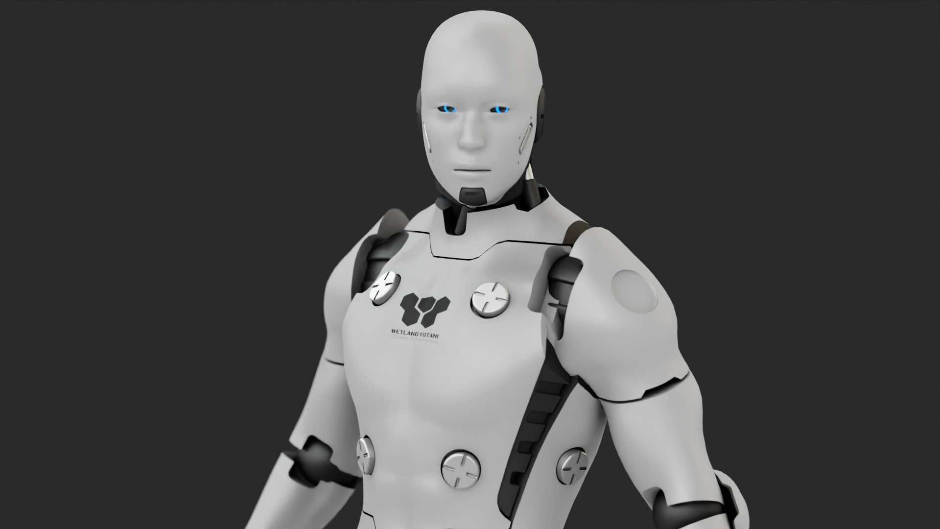 META HUMAN BOT RIGGED 3D model rigged | CGTrader