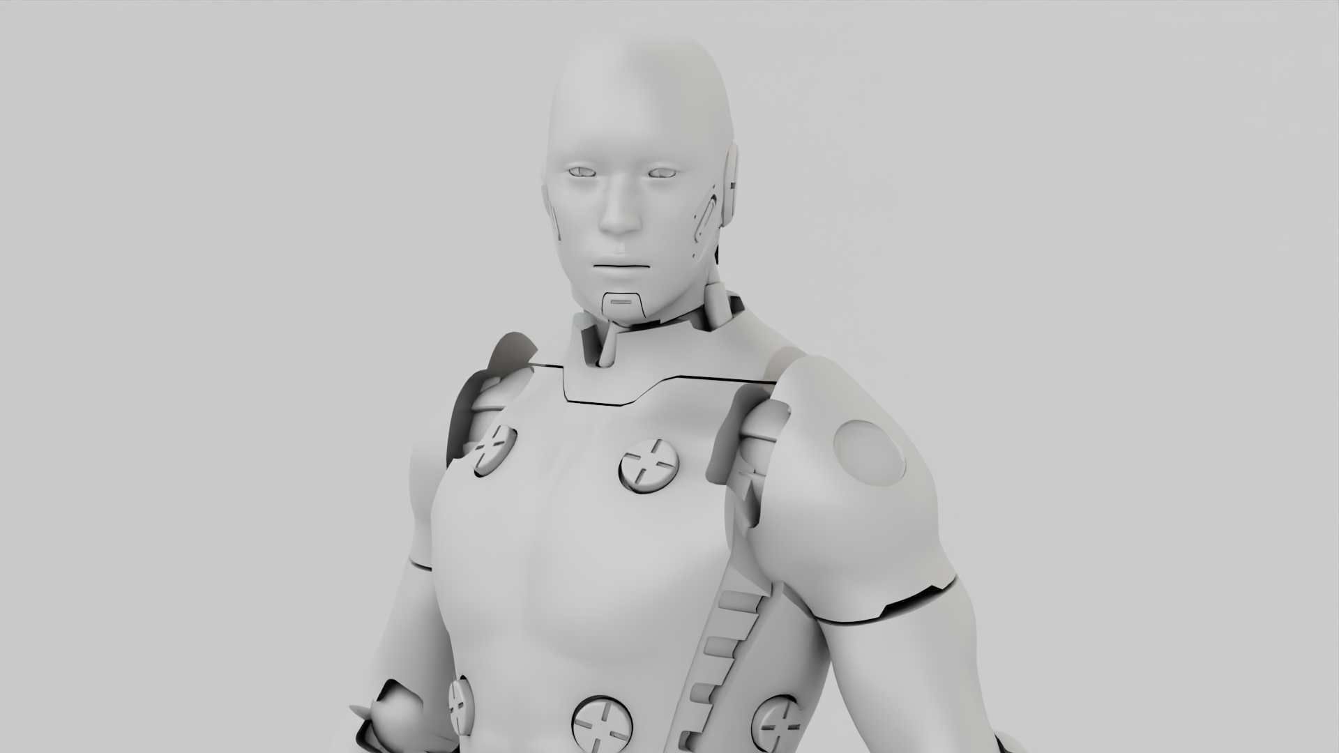 META HUMAN BOT RIGGED 3D model rigged | CGTrader