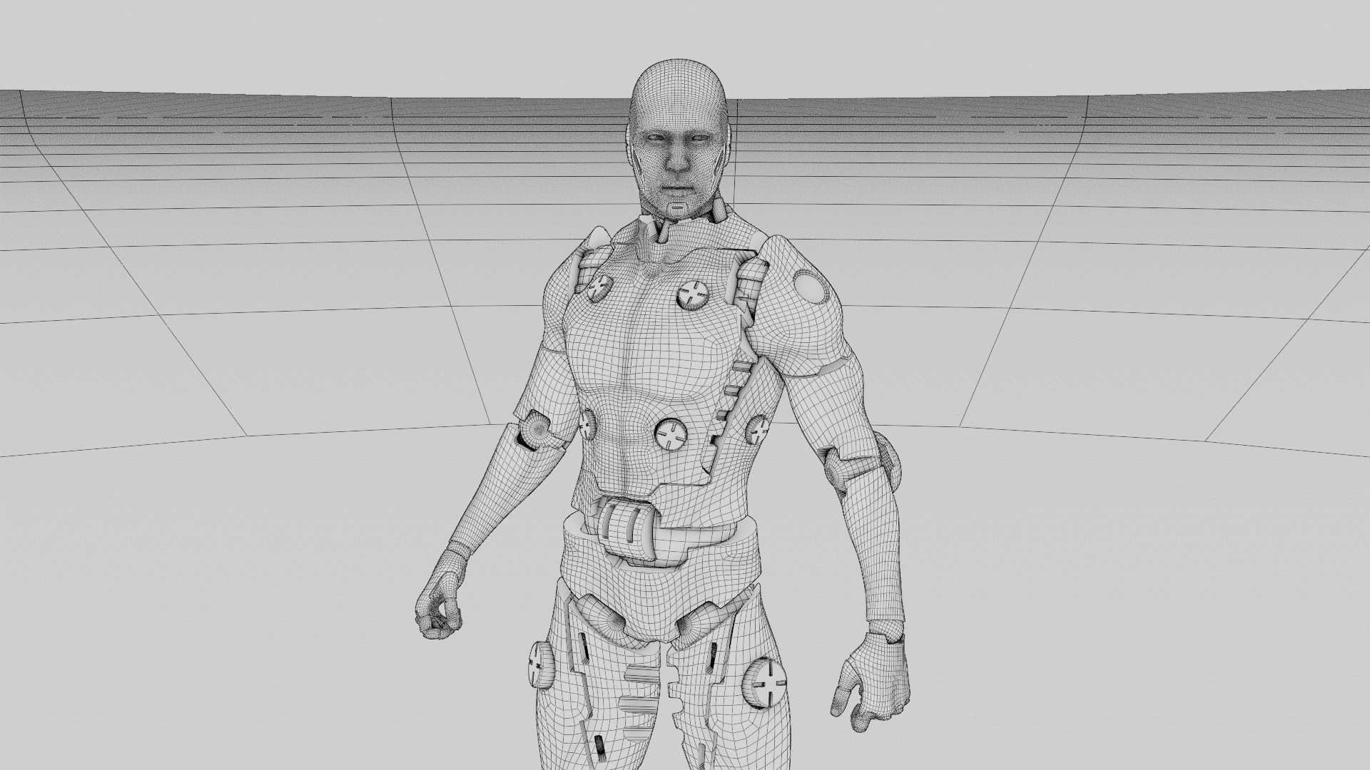 META HUMAN BOT RIGGED 3D model rigged | CGTrader