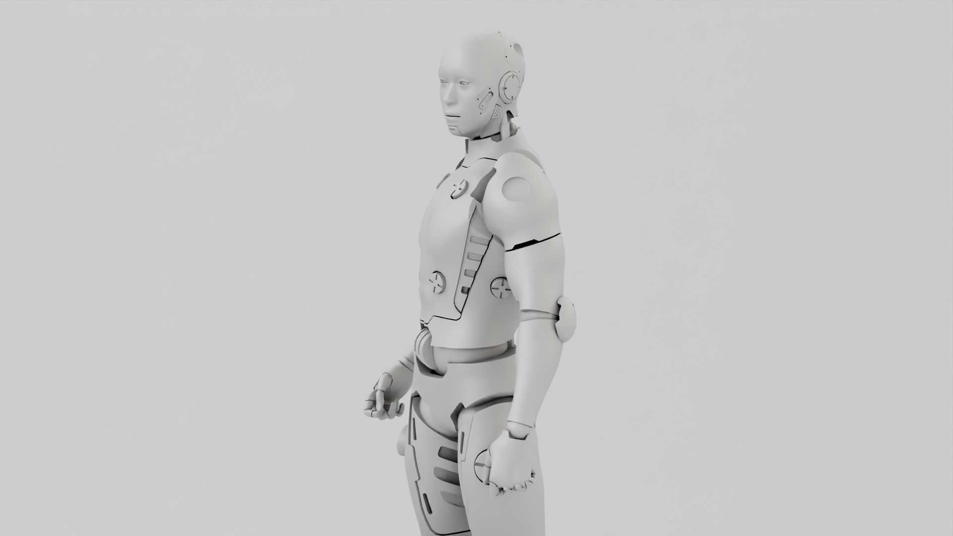META HUMAN BOT RIGGED 3D model rigged | CGTrader