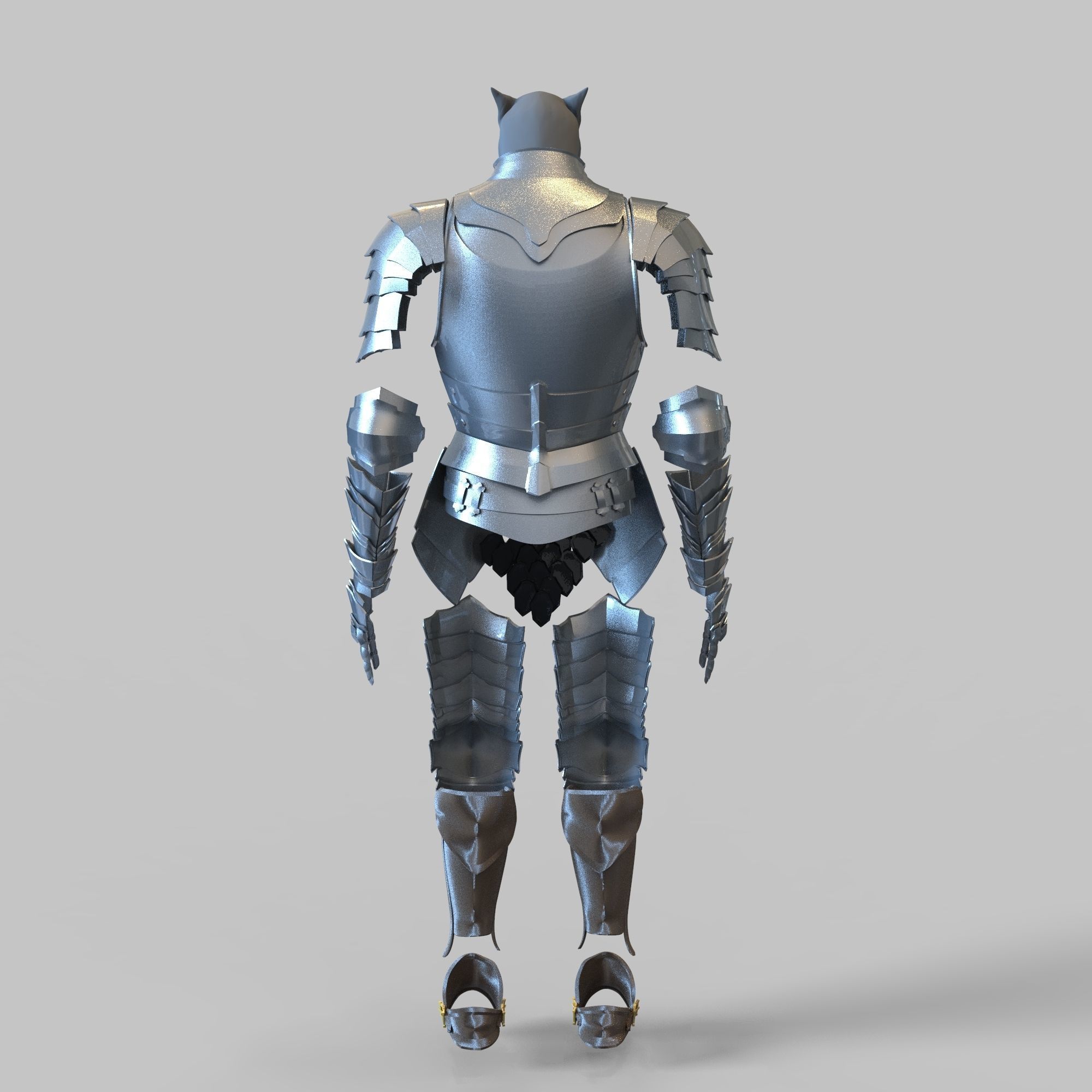 Blaidd Elden Ring Full Body Wearable Armor with Mask and Sword 3D model ...