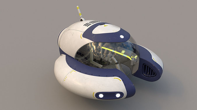 Sumergible - Seamoth 3D model | CGTrader