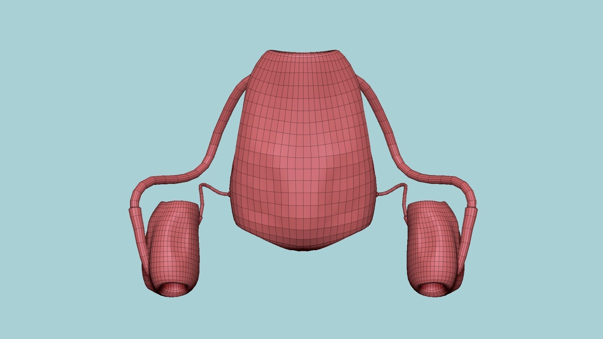 3D model Jetpack I08 Green Camouflage - SciFi Character Design VR / AR ...