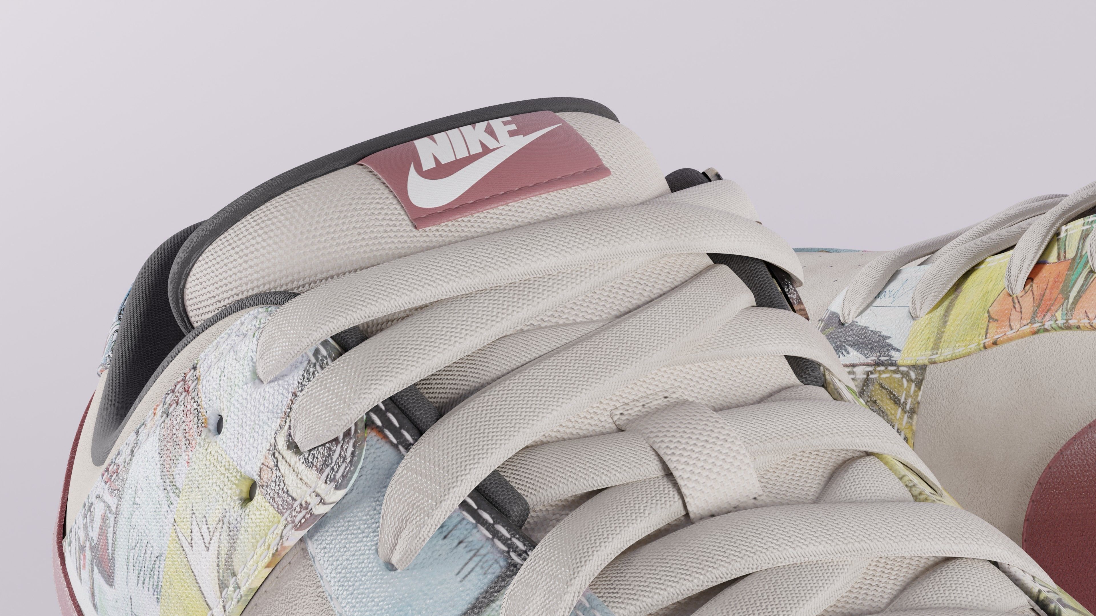 3D model Nike Dunk SB Pro Paris VR / AR / low-poly | CGTrader