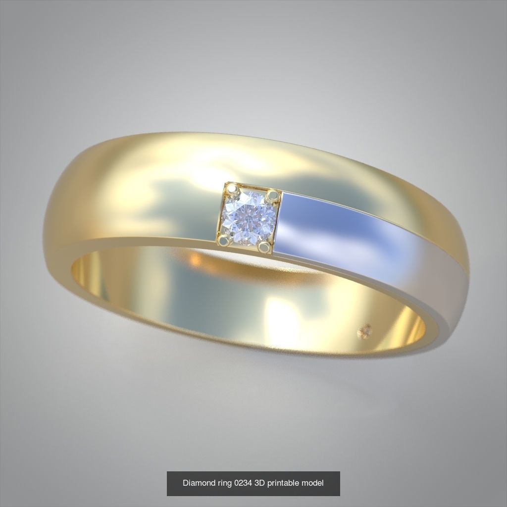 My 40 Beautiful and graceful 3d printable ring models 3D Model ...