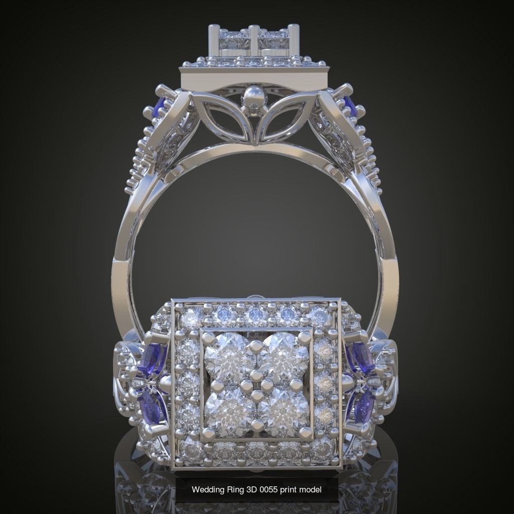 3My 60 Beautiful and graceful 3d printable ring models 3D Model ...