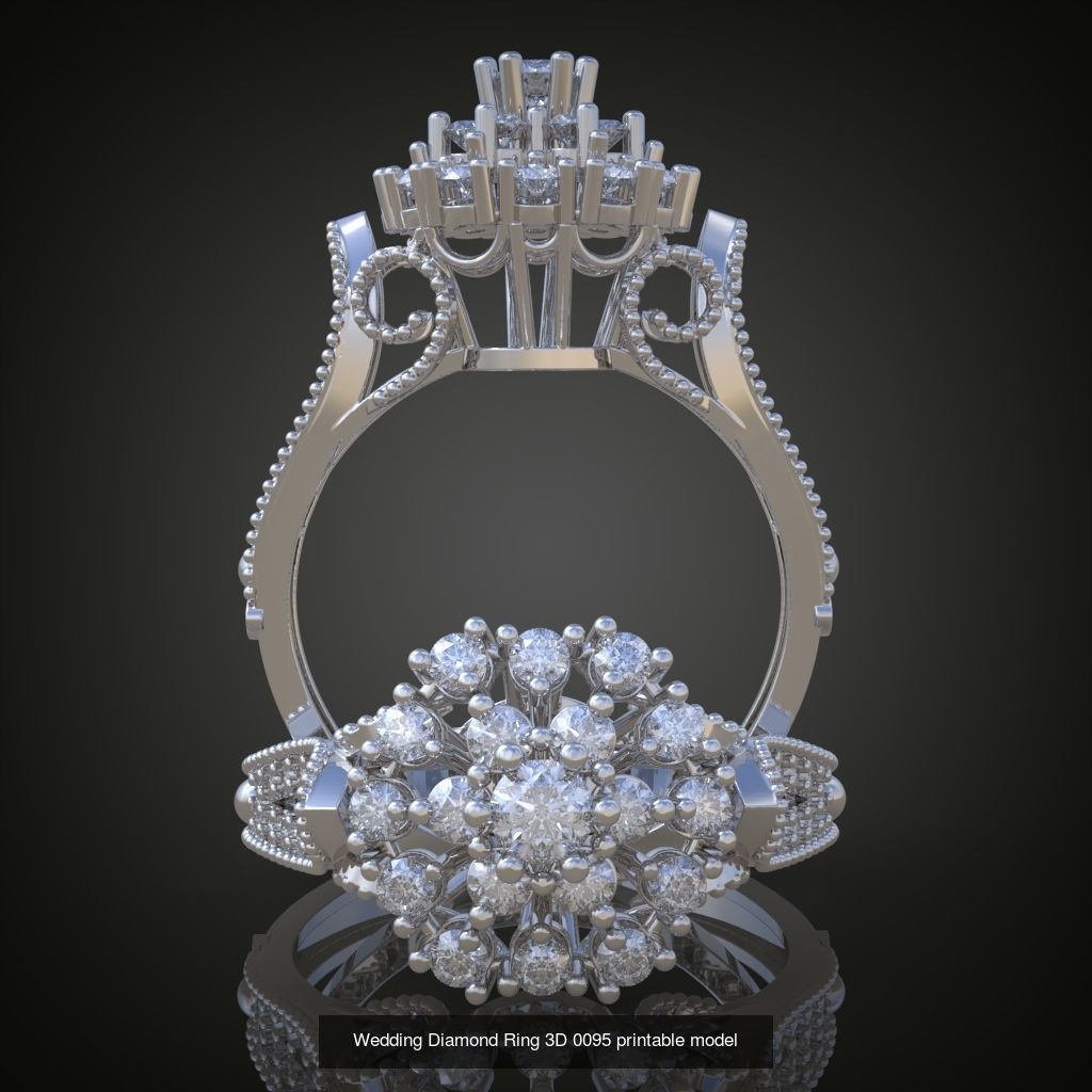 4My 20 Beautiful and graceful 3d printable ring models 3D Model ...