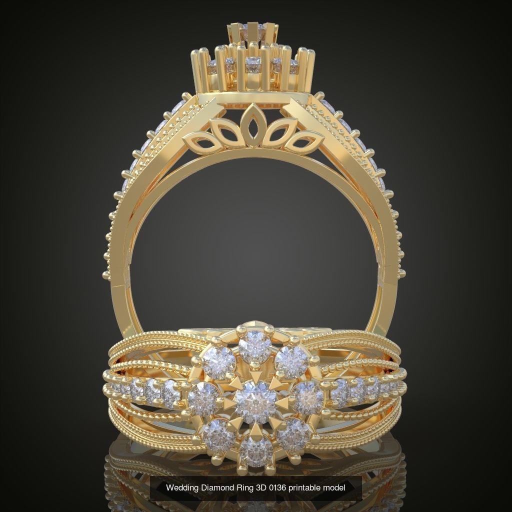5My 20 Beautiful and graceful 3d printable ring models 3D Model ...