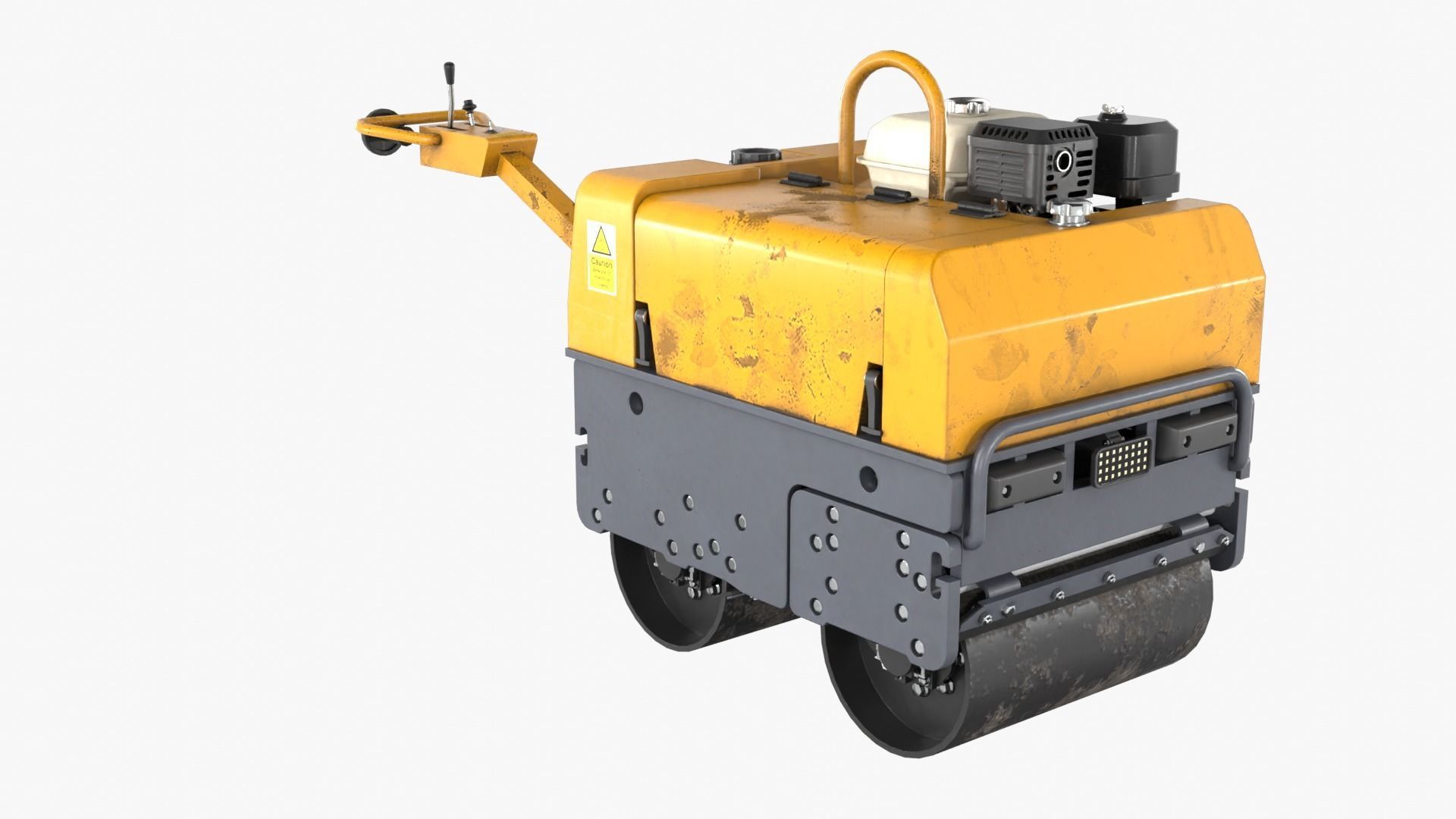 Road Roller 3D model | CGTrader
