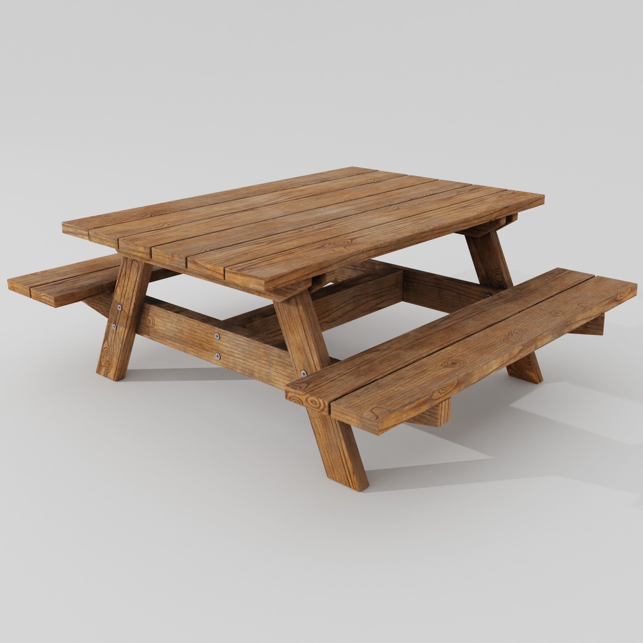 Picnic table 3D model | CGTrader