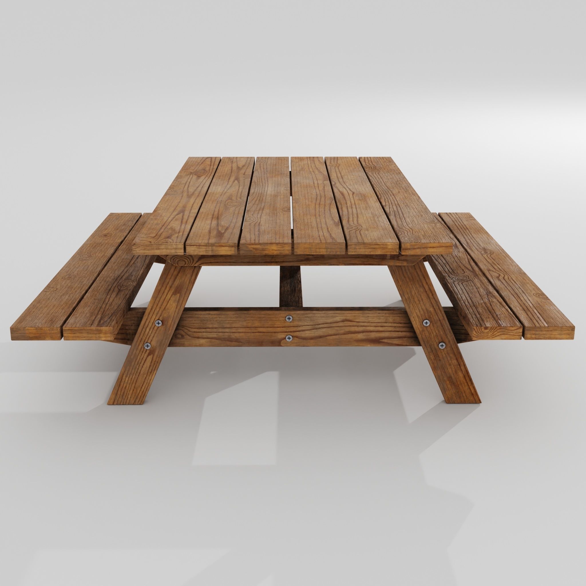 Picnic table 3D model | CGTrader