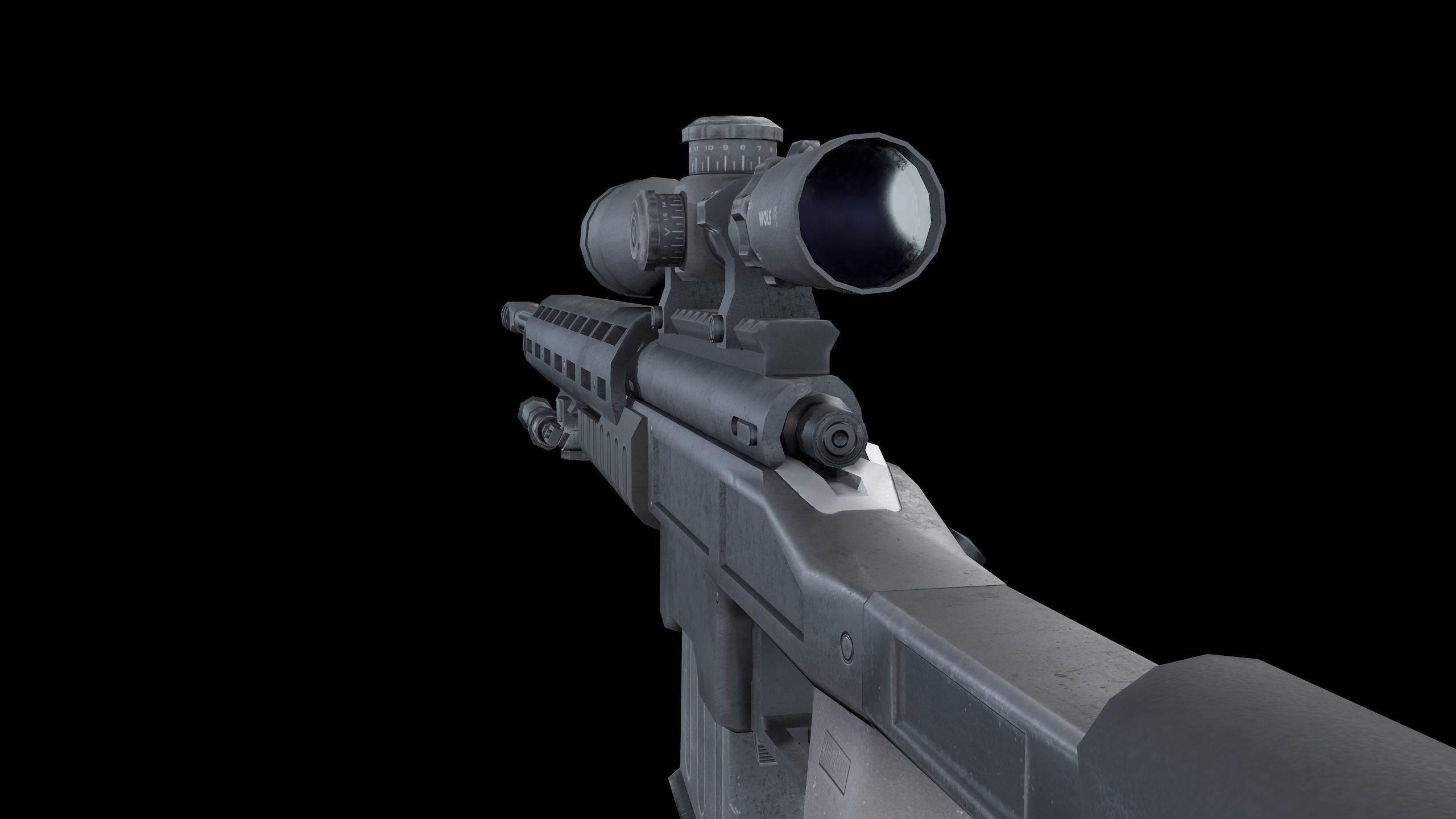 3D model Sniper Rifle VR / AR / low-poly | CGTrader