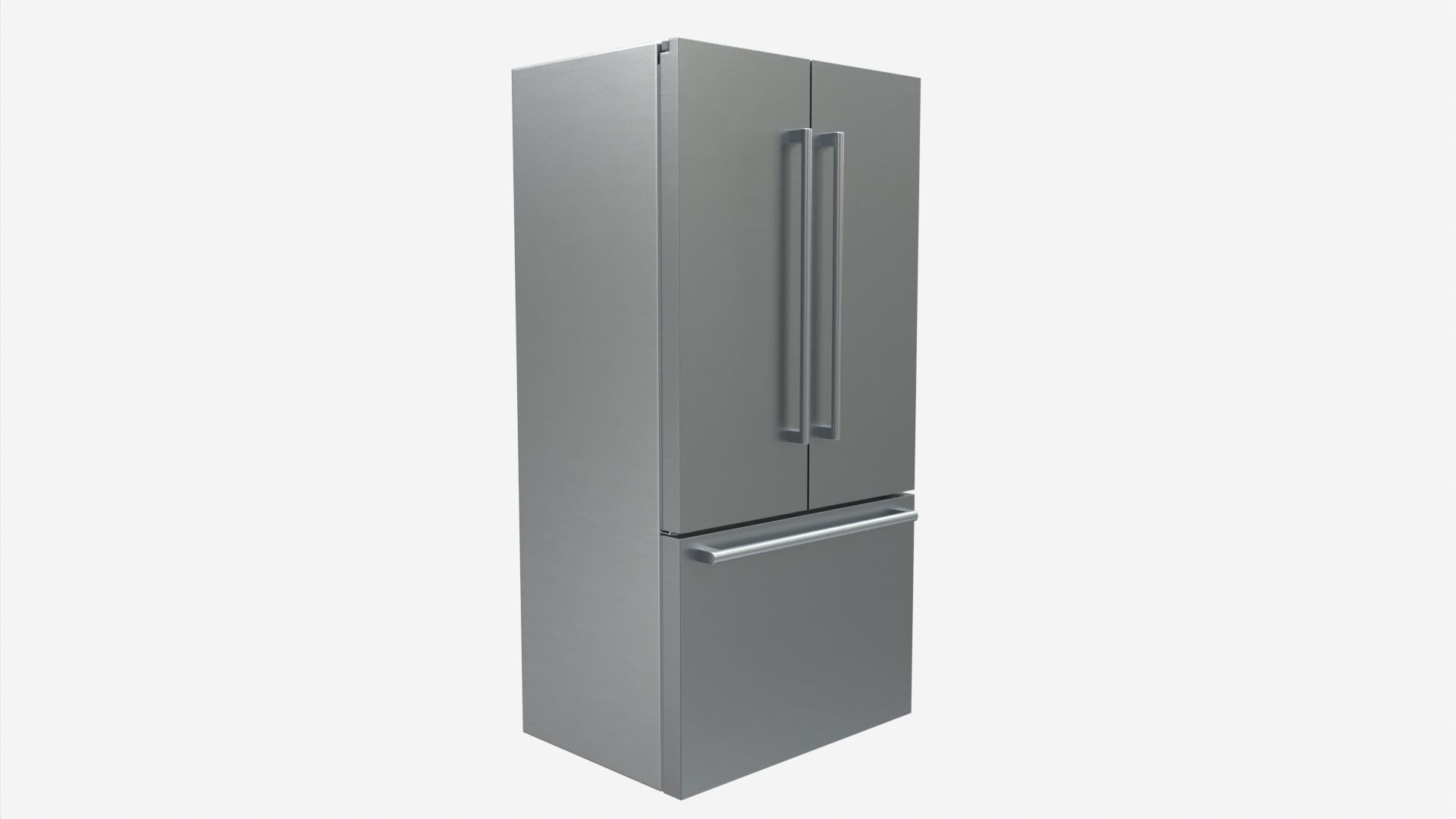 Fridge-freezer Bosch KFF96PIEP 3D model | CGTrader