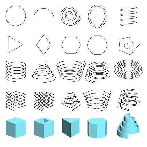Curlipse 3Ds Max Shape Object 3D model | CGTrader