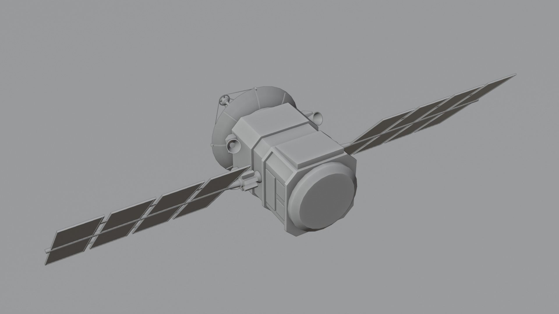 3D model Sci-fi Satellite with 4K Textures VR / AR / low-poly | CGTrader