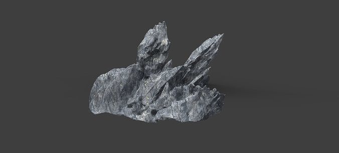 Sharp Rock 5 3D model | CGTrader