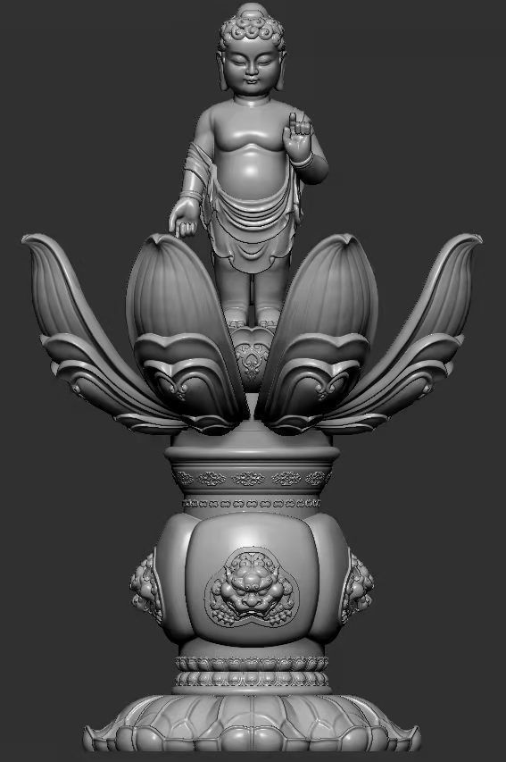 Buddha 3D model 3D printable | CGTrader