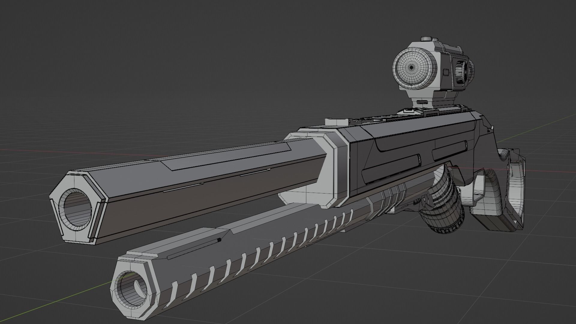 Sci-Fi Rifles Game Asset 3D Model 3D model | CGTrader