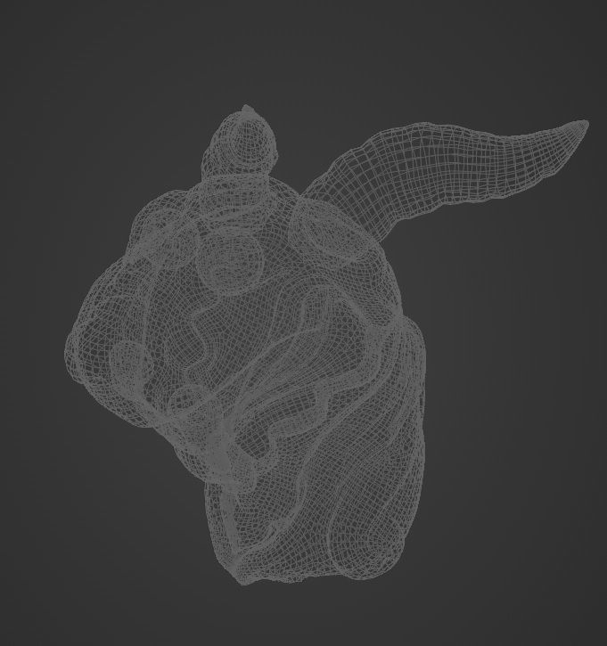 Monster head 3D model | CGTrader