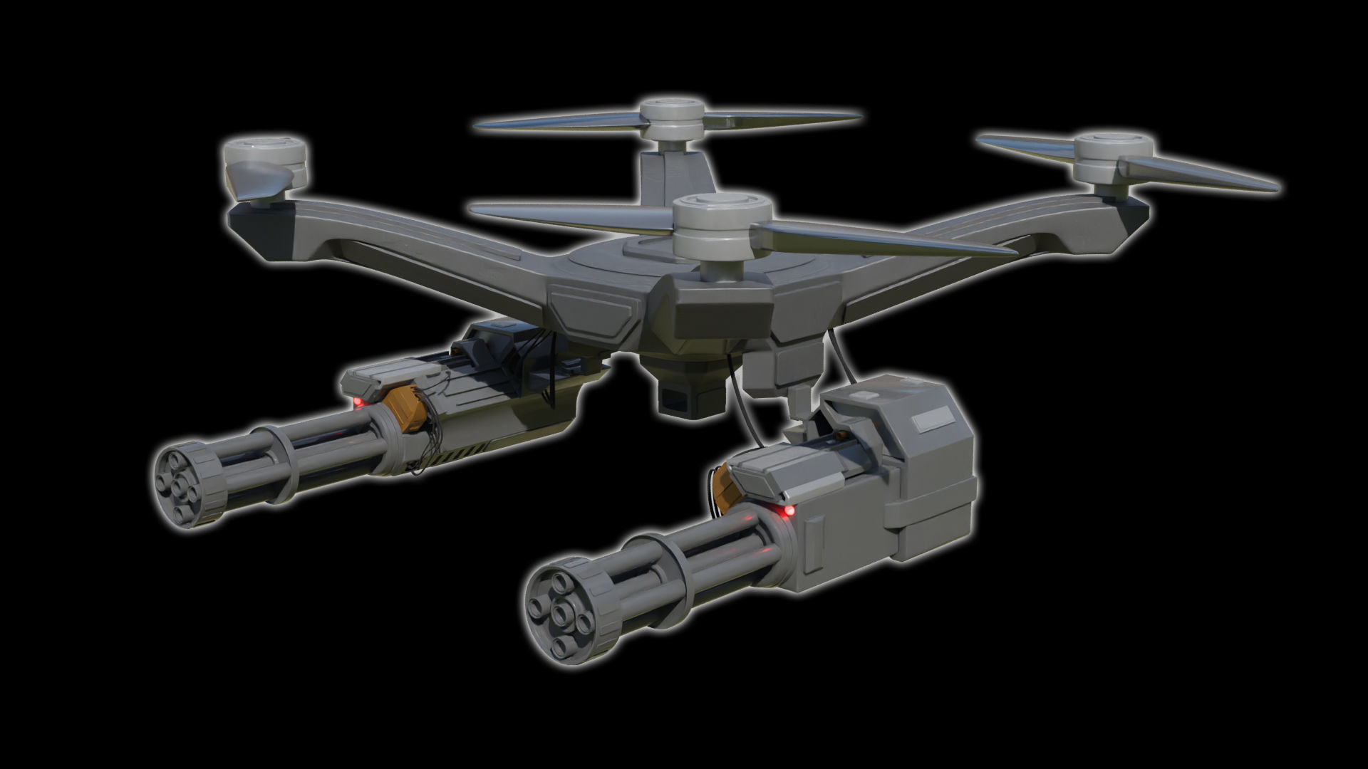 War Drone I Designed 3D model | CGTrader