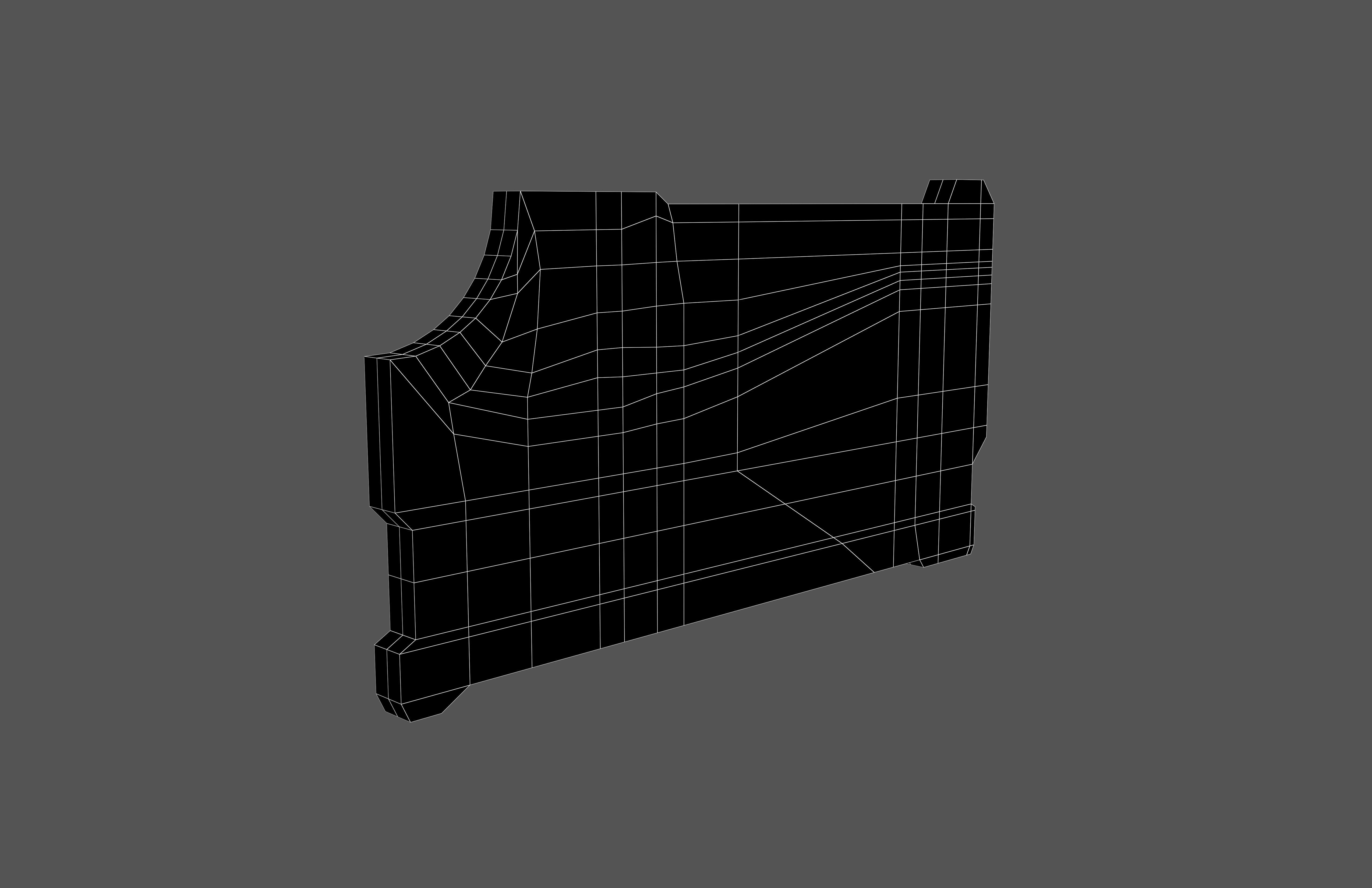 3D model UHD High tech Graphical Interface v10 004 VR / AR / low-poly ...