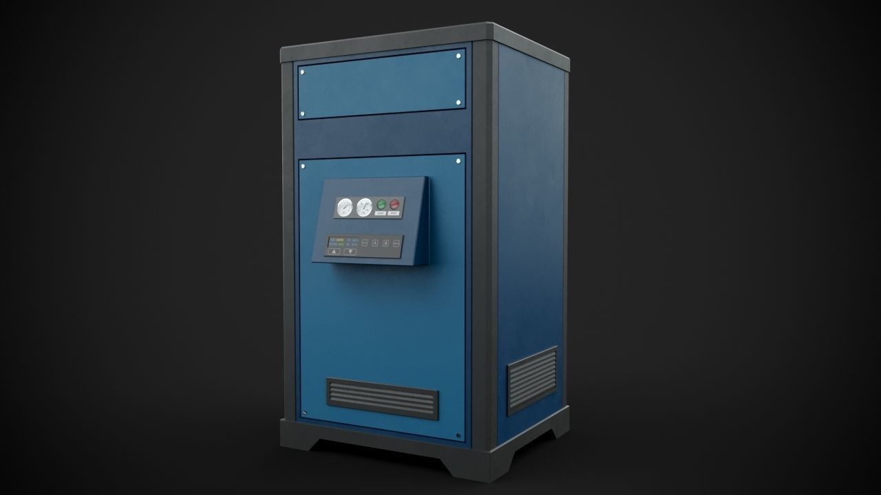 3D model Industrial units pack VR / AR / low-poly | CGTrader