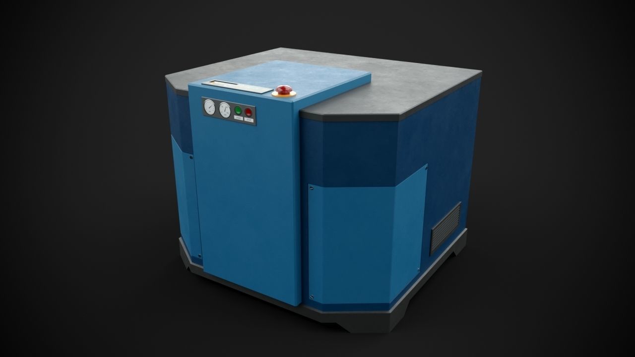 3D model Industrial units pack VR / AR / low-poly | CGTrader