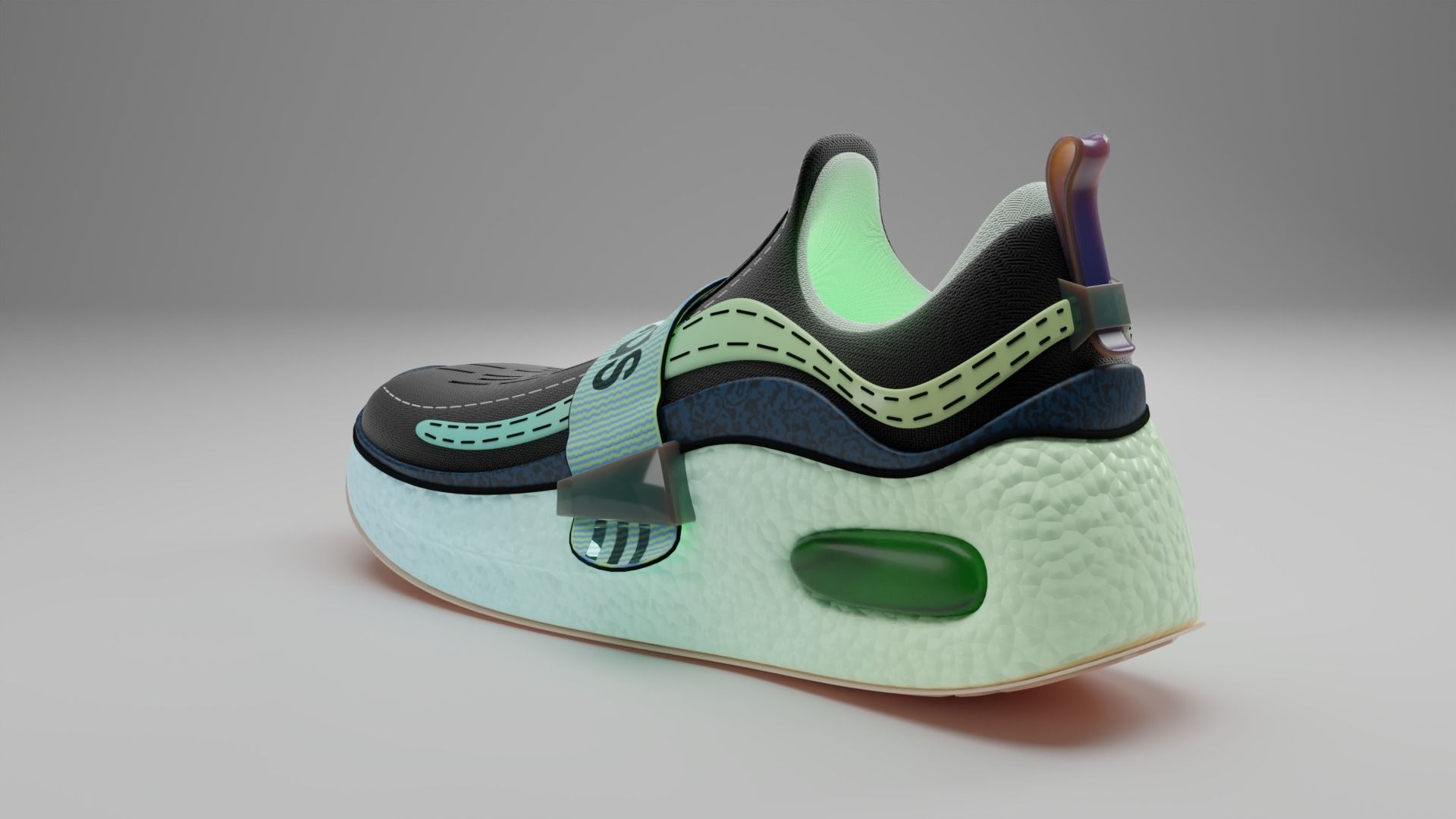 3D model Adidas Shoe VR / AR / low-poly | CGTrader