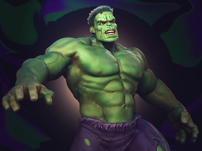 Hulk to print 3D model 3D printable | CGTrader