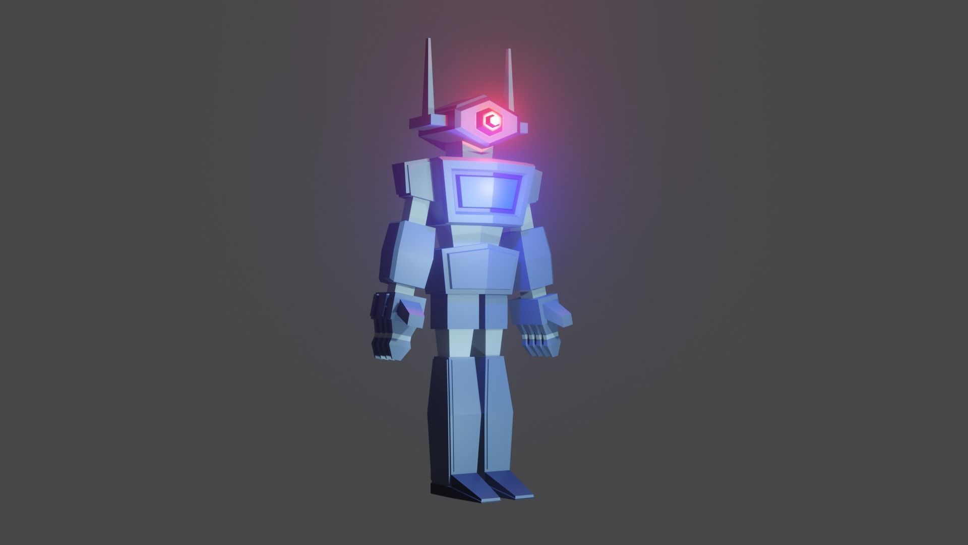 Ai Robot for game free VR / AR / low-poly 3D model | CGTrader
