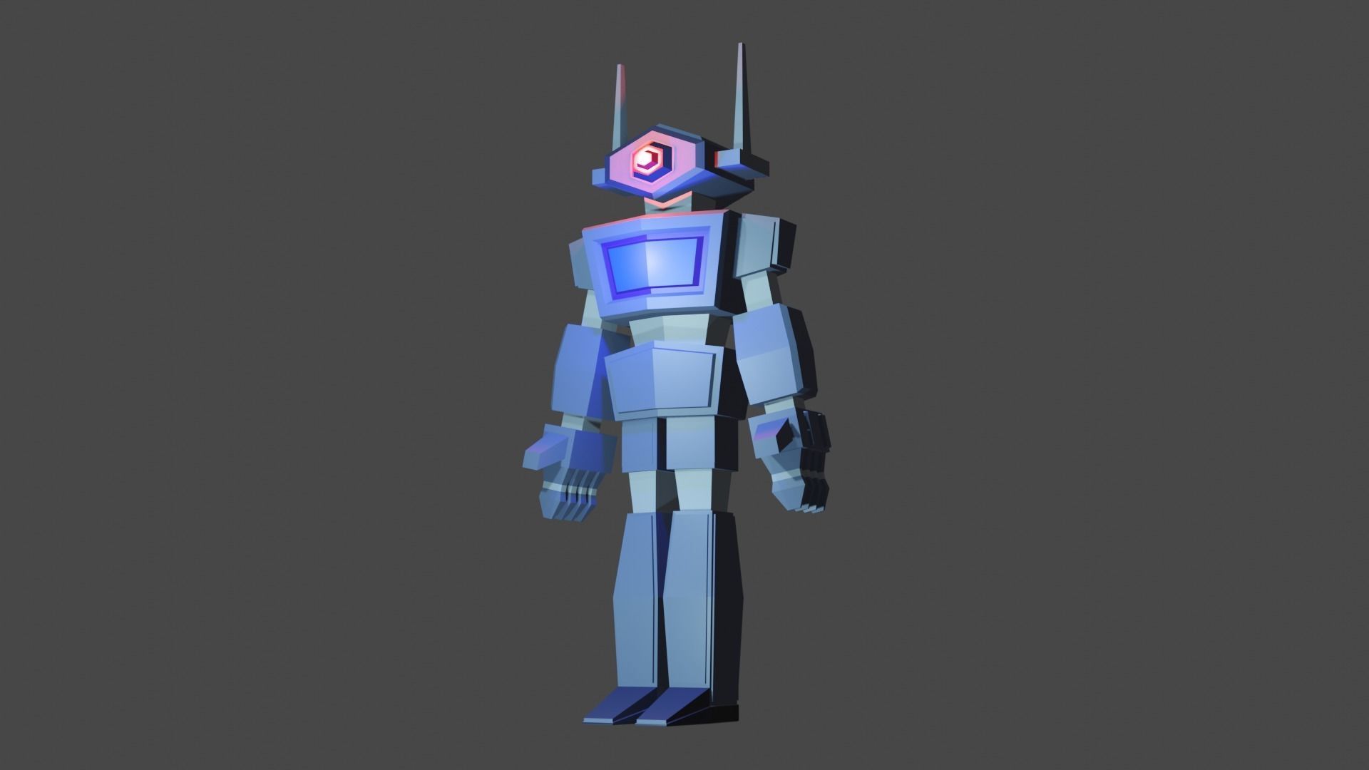 Ai Robot for game free VR / AR / low-poly 3D model | CGTrader