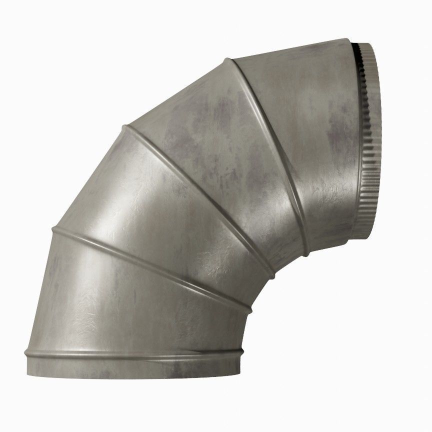 Set of air conditioning pipes 3D model | CGTrader