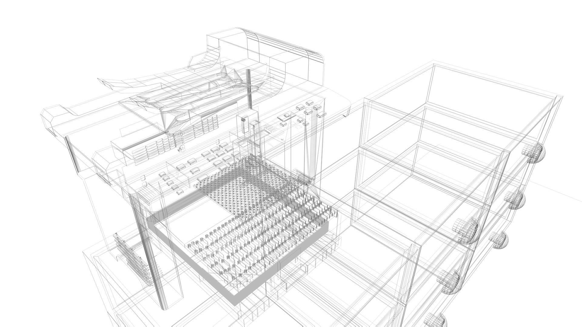Computer Room 3D model | CGTrader
