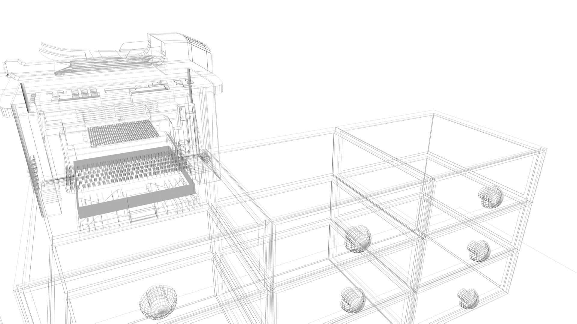 Computer Room 3D model | CGTrader