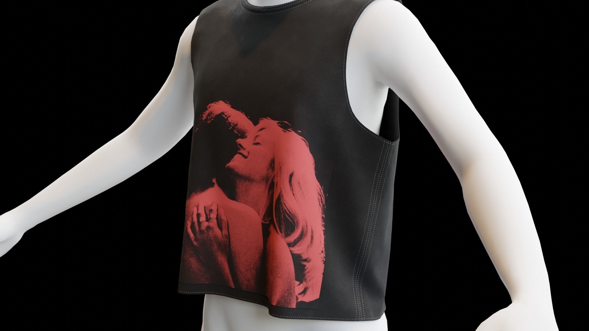 Tank Top free 3D model | CGTrader