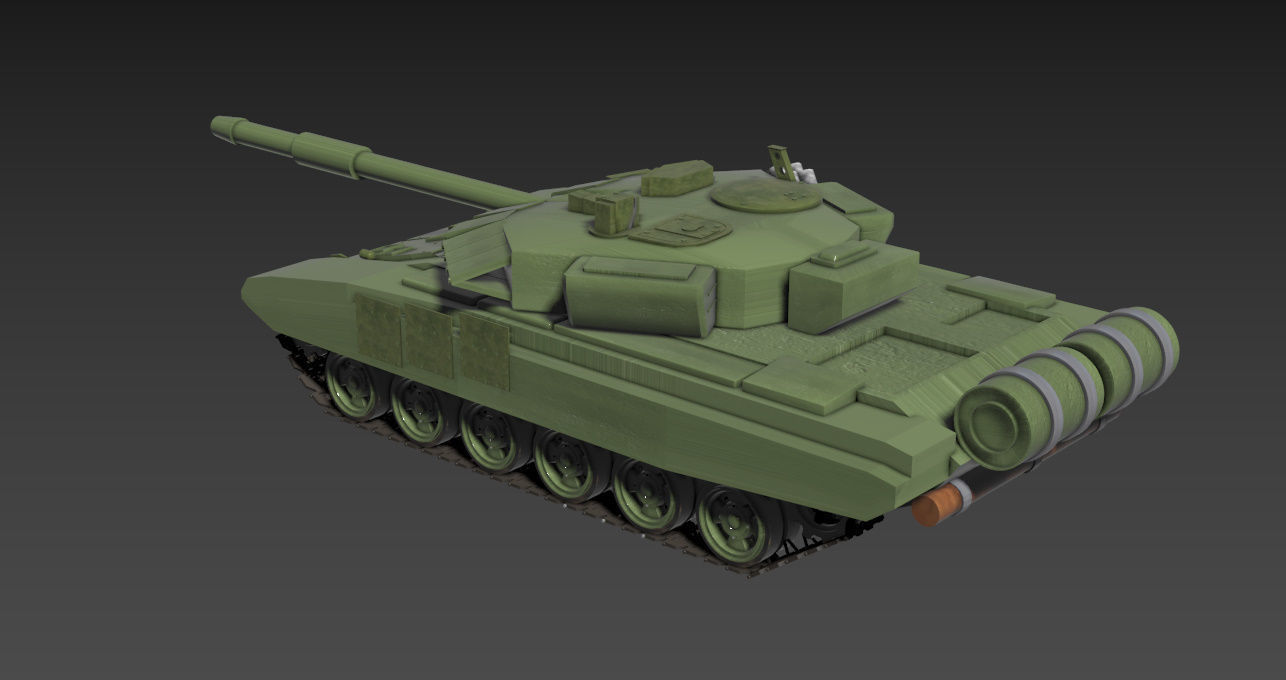 T-90A 3D model | CGTrader