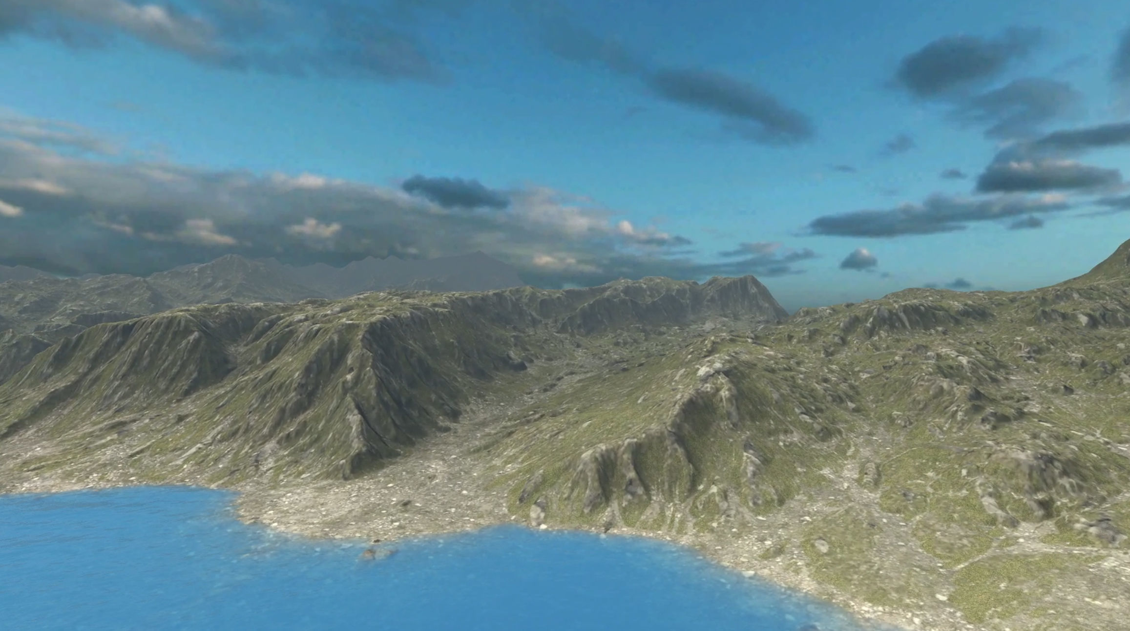 unity desert terrain 3D model | CGTrader