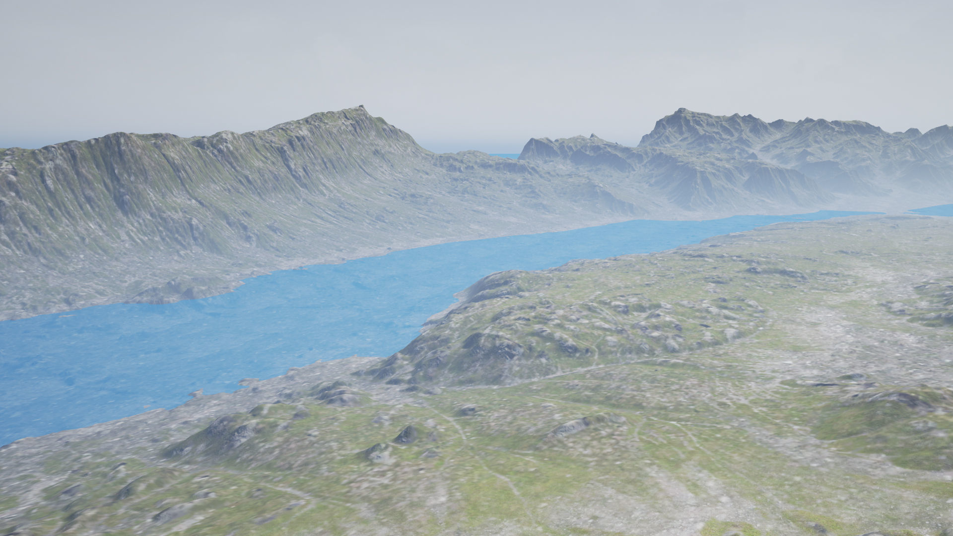 unity desert terrain 3D model | CGTrader