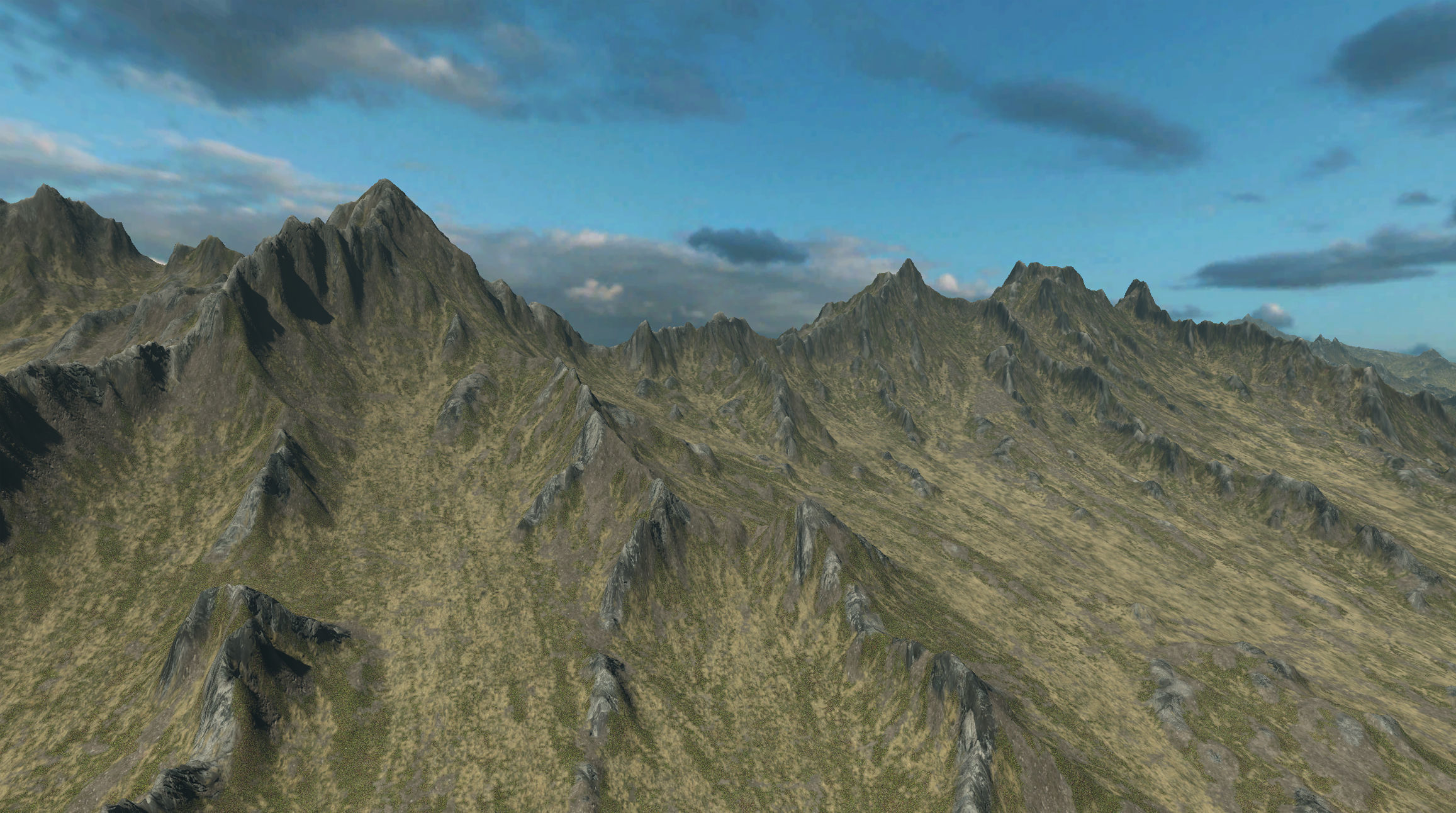 unity desert terrain 3D model | CGTrader