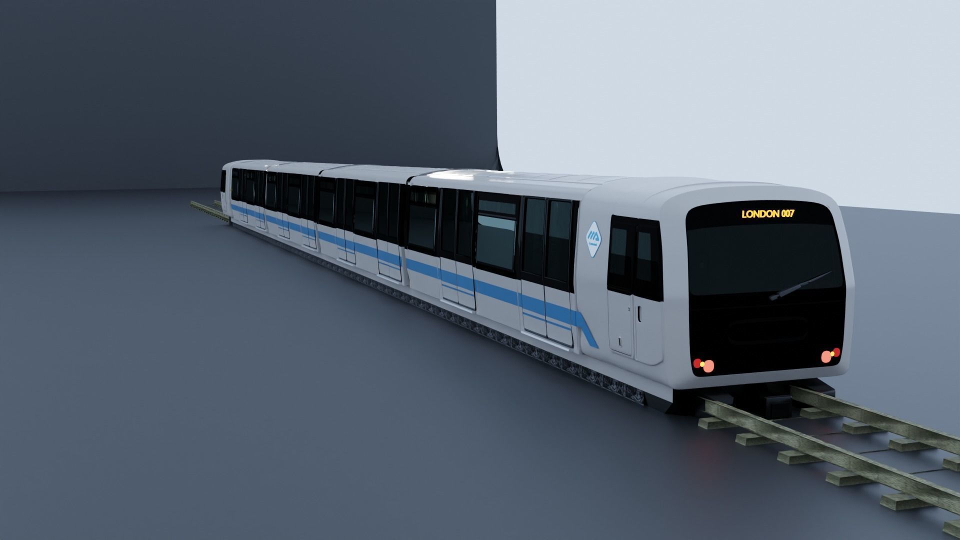 3D model subway animation and door opening VR / AR / low-poly | CGTrader